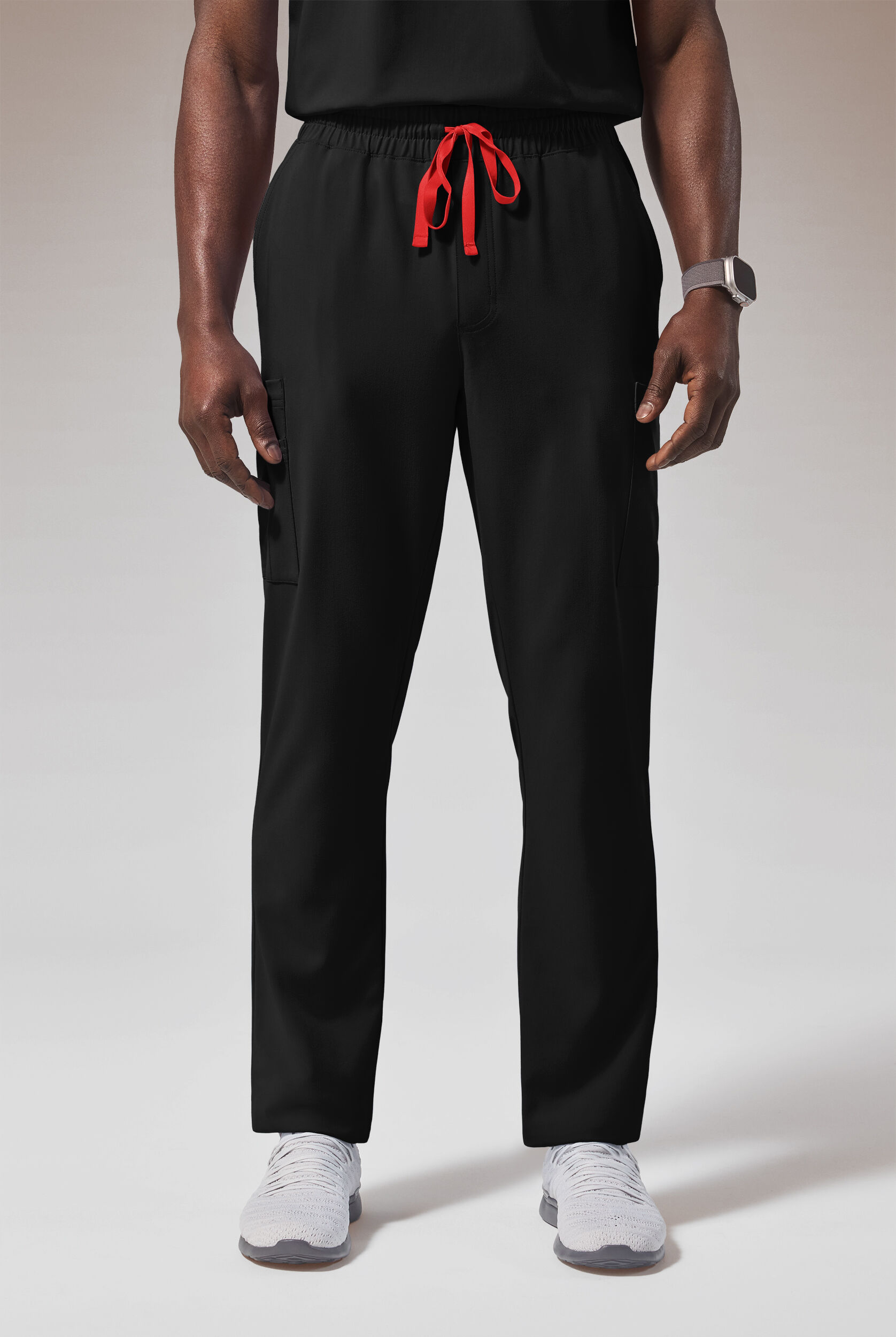 Hypothesis RED Men's 8-Pocket STRETCH Straight Leg Cargo Scrub Pant ...